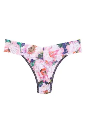 Hanky Panky Print Original Rise Thong Olympia Print