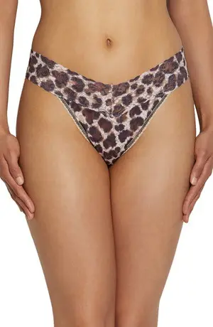 Hanky Panky Print Original Rise Thong Sophisticat