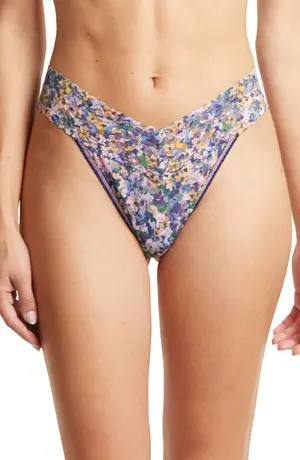 Hanky Panky Print Original Rise Thong Staycation