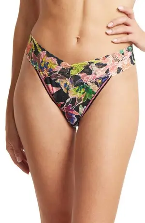 Hanky Panky Print Original Rise Thong Unapologetic
