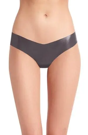 Commando Solid Thong Carbon