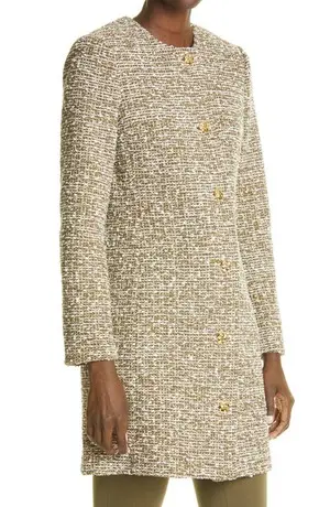 St. John Bouclé Topper