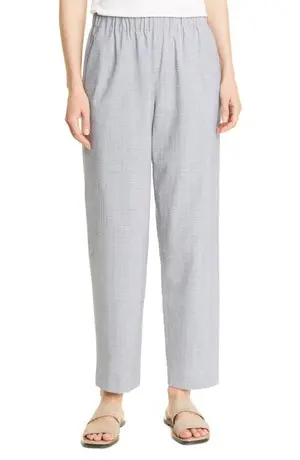 Lafayette 148 New York Murray Crop Stretch Wool Blend Pants