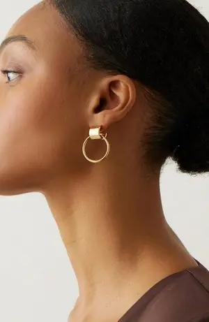 Jenny Bird Faye Hoop Earrings - Gold
