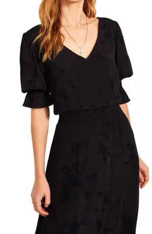 Steve Madden Bb Dakota X Hampton Embroidered Prairie Dress