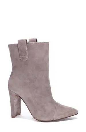 42 GOLD 42 Gold Kara Cap-Toe Bootie Grey Suede