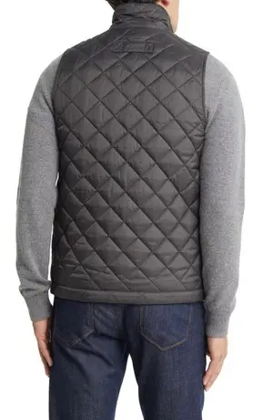 Barbour Barlow Quilted Vest - Charcoal
