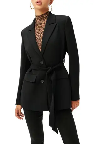 Good American Trench Blazer - Black001
