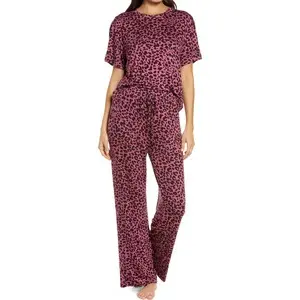 Honeydew Intimates Intimates All American Pajamas Aquarius Leopard
