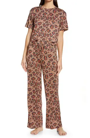 Honeydew Intimates Intimates All American Pajamas Brick Leopard