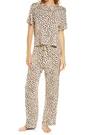 Honeydew Intimates Intimates All American Pajamas Cheetah