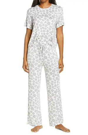 Honeydew Intimates Intimates All American Pajamas Snow Leopard