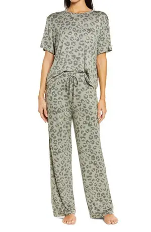Honeydew Intimates Intimates All American Pajamas Taurus Leopard