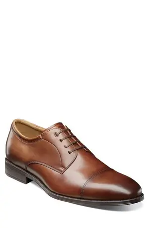 Florsheim Ariano Cap Toe Oxford - Cognac