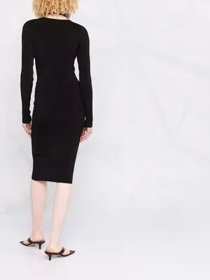 Coperni Cut-out Midi Dress