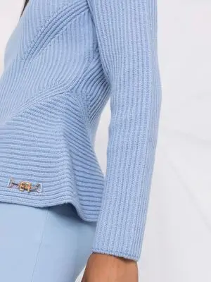 Elisabetta Franchi Ribbed-knit Roll-neck Jumper