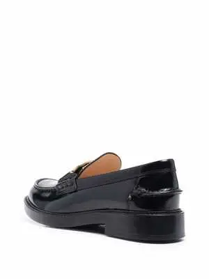 TOD'S Chain-plaque Loafers