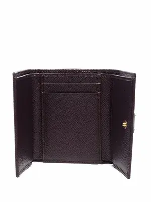 Dolce & Gabbana Logo Plaque Tri-fold Wallet