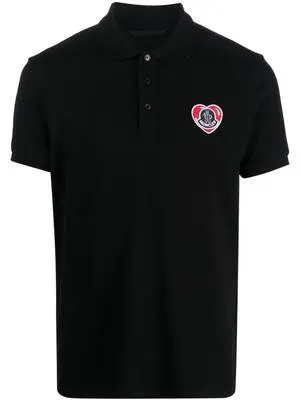 Moncler Logo-patch Polo Shirt