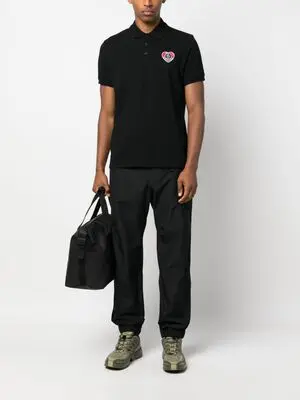 Moncler Logo-patch Polo Shirt
