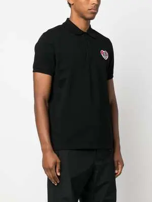 Moncler Logo-patch Polo Shirt