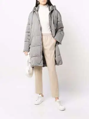 Lorena Antoniazzi Beige Virgin Wool Blend Trousers