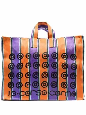 10 CORSO COMO Logo-print Tote - Orange
