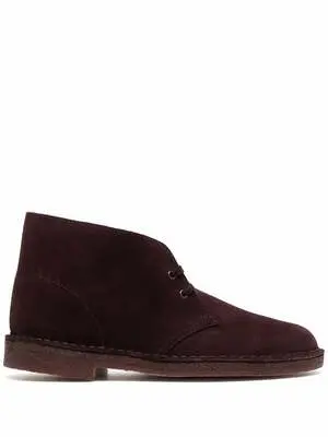 Clarks Suede Lace-up Boots
