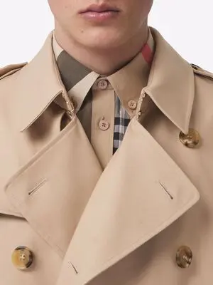 Burberry Patchwork-check Trench Coat