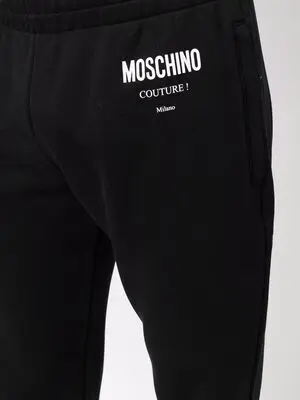 Moschino Logo-print Slim-cut Track Pants