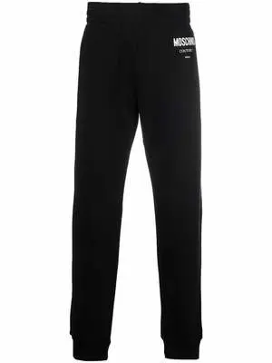 Moschino Logo-print Slim-cut Track Pants