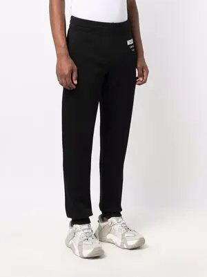 Moschino Logo-print Slim-cut Track Pants