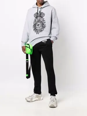Moschino Logo-print Slim-cut Track Pants