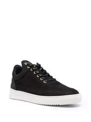 Filling Pieces Logo Low-top Sneakers - Black