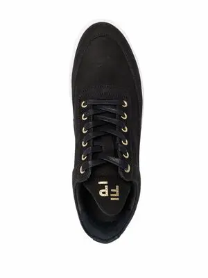 Filling Pieces Logo Low-top Sneakers - Black