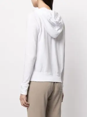 JAMES PERSE Zipped Drawstring Hoodie