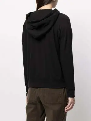 JAMES PERSE Zipped Drawstring Hoodie