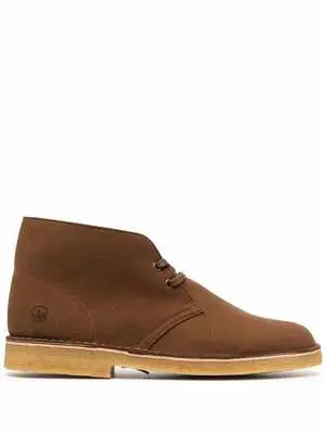Clarks Suede Desert Boots - Brown