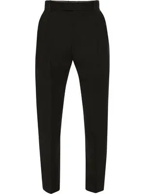 Alexander McQueen Tailored Satin-panel Trousers