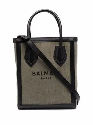 Balmain B-army Shopper Tote - Green