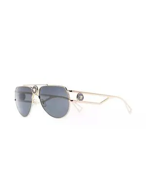 Versace Medusa Pilot-frame Sunglasses