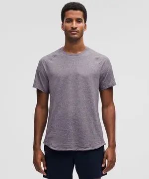 Lululemon License To Train Short-Sleeve Shirt Heathered Nightfall