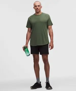 Lululemon License To Train Short-Sleeve Shirt Sassy Sage