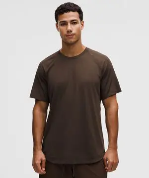 Lululemon License To Train Short-Sleeve Shirt Walnut Crunch