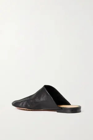 Bottega Veneta Leather Slippers
