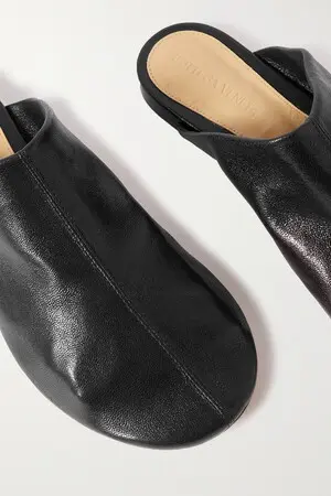 Bottega Veneta Leather Slippers