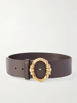 Etro Leather Belt - Brown