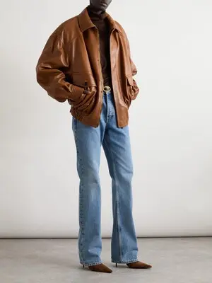 Saint Laurent High-rise Slim-leg Jeans