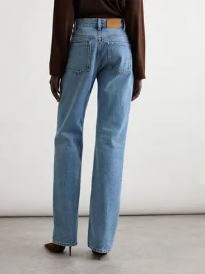Saint Laurent High-rise Slim-leg Jeans