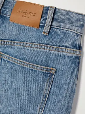 Saint Laurent High-rise Slim-leg Jeans